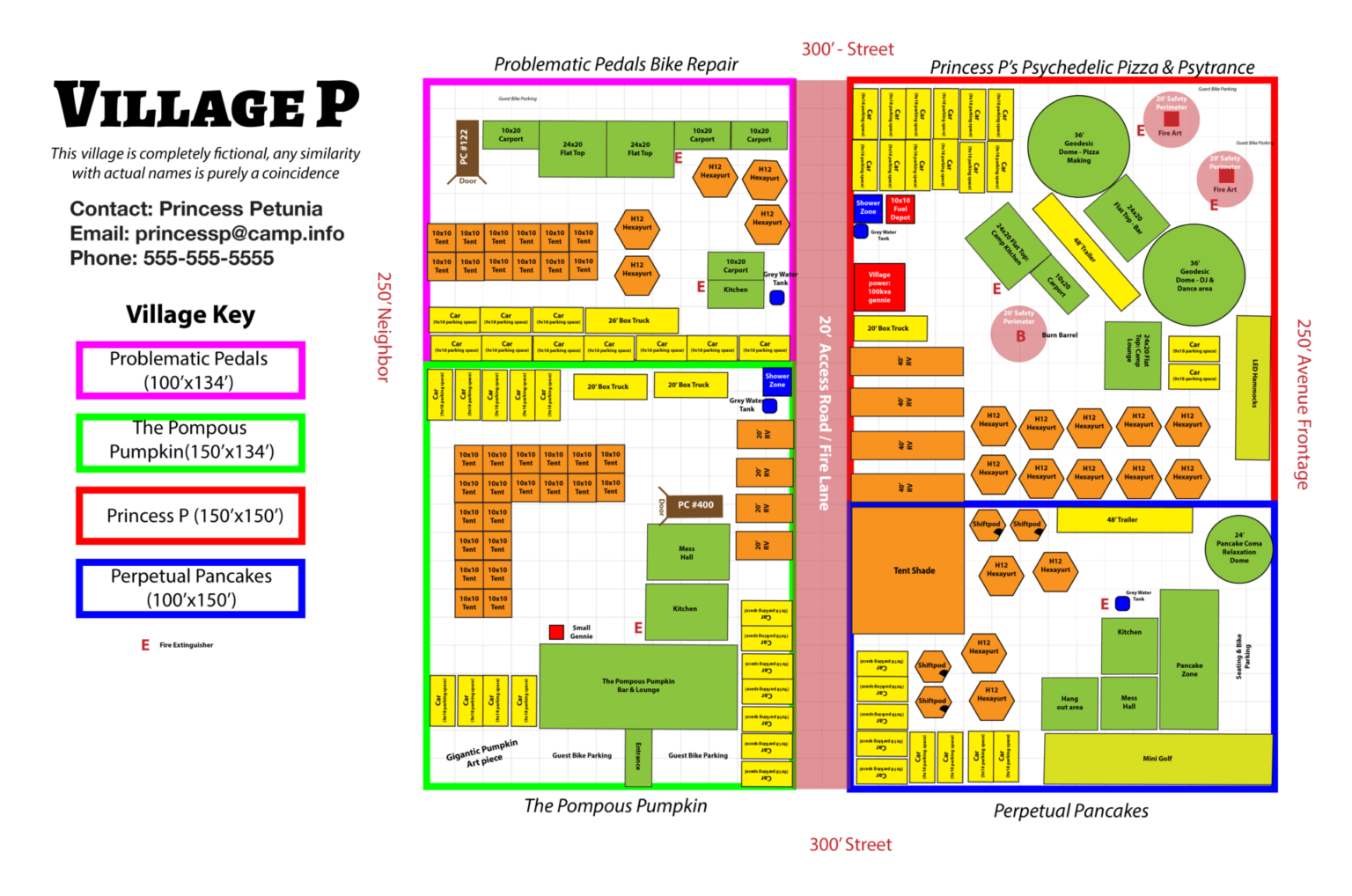 Camp Layouts | Burning Man